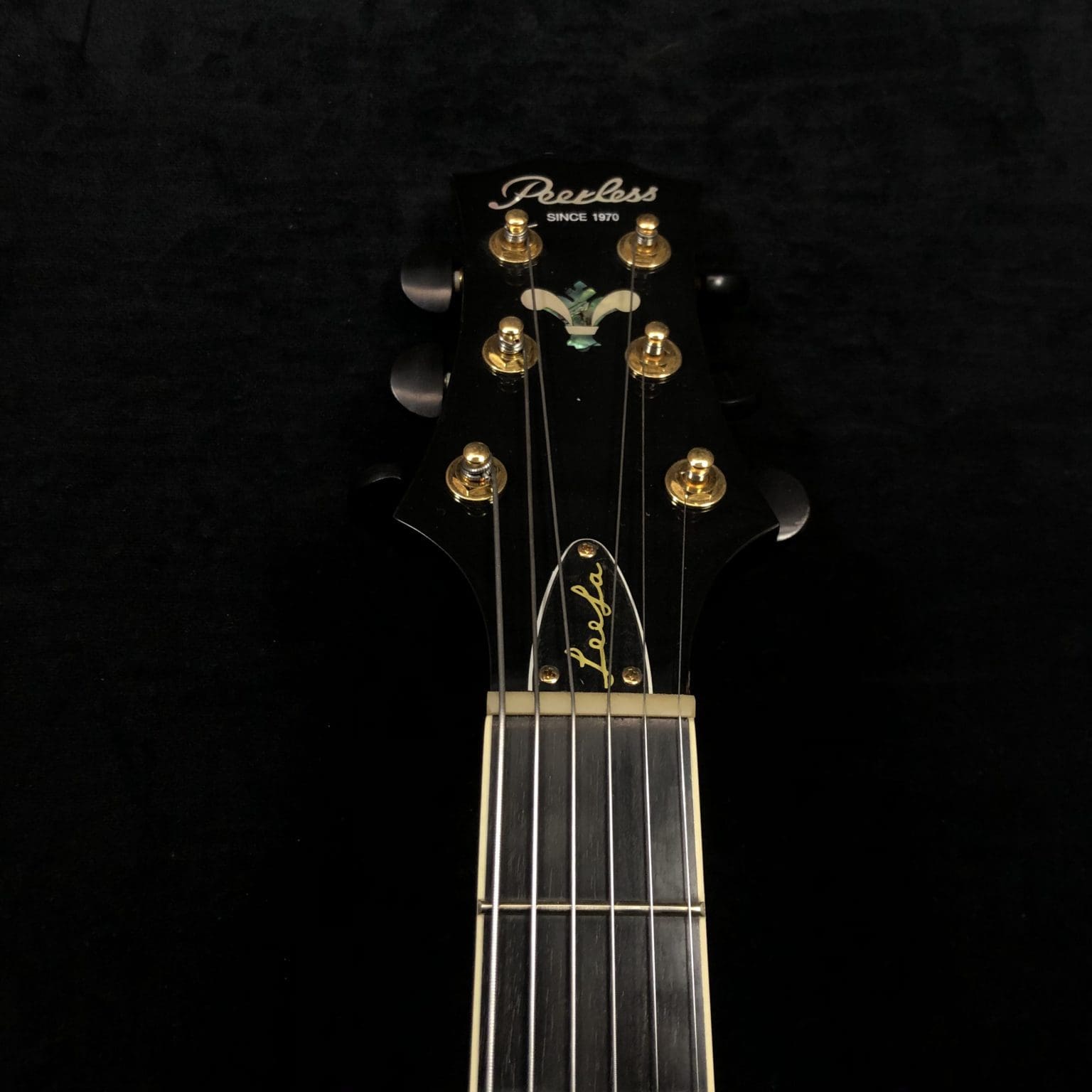 Peerless Leela Archtop 40th Anniversary Electric Guitar #3018305 w case ...
