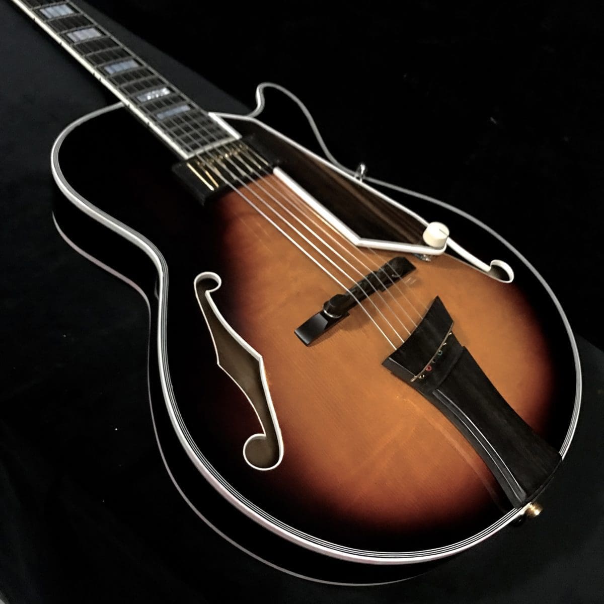 2014 Rusch George Benson Tribute 14" carved archtop Guitar 1.75 nut w ...