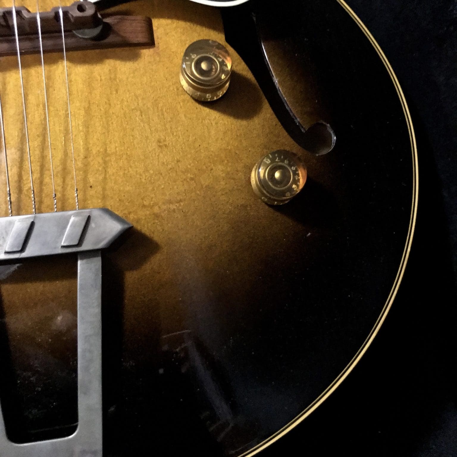 Gibson 1952 ES 175 Sunburst Archtop Guitar L5 Neck (Ebony fretboard, L5 ...