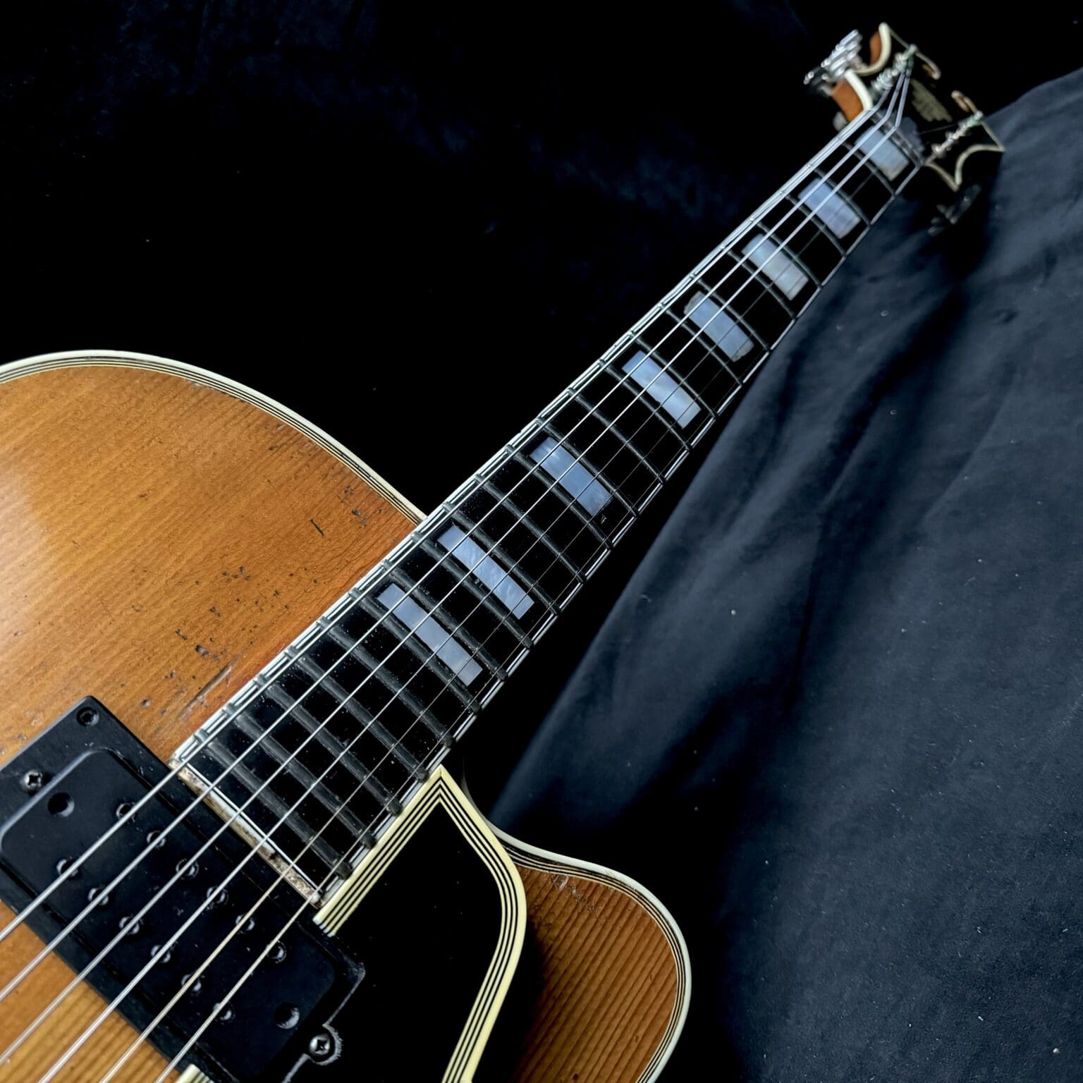 John D’Angelico 1954 RARE all original EXCEL Cutaway Blonde carved ...