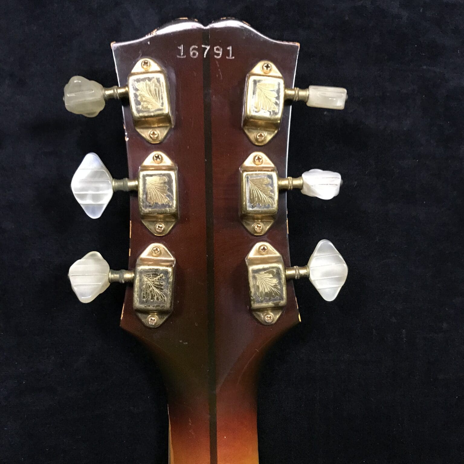 Guild A 350 Vintage Sunburst Archtop Guitar with original case #16791 ...