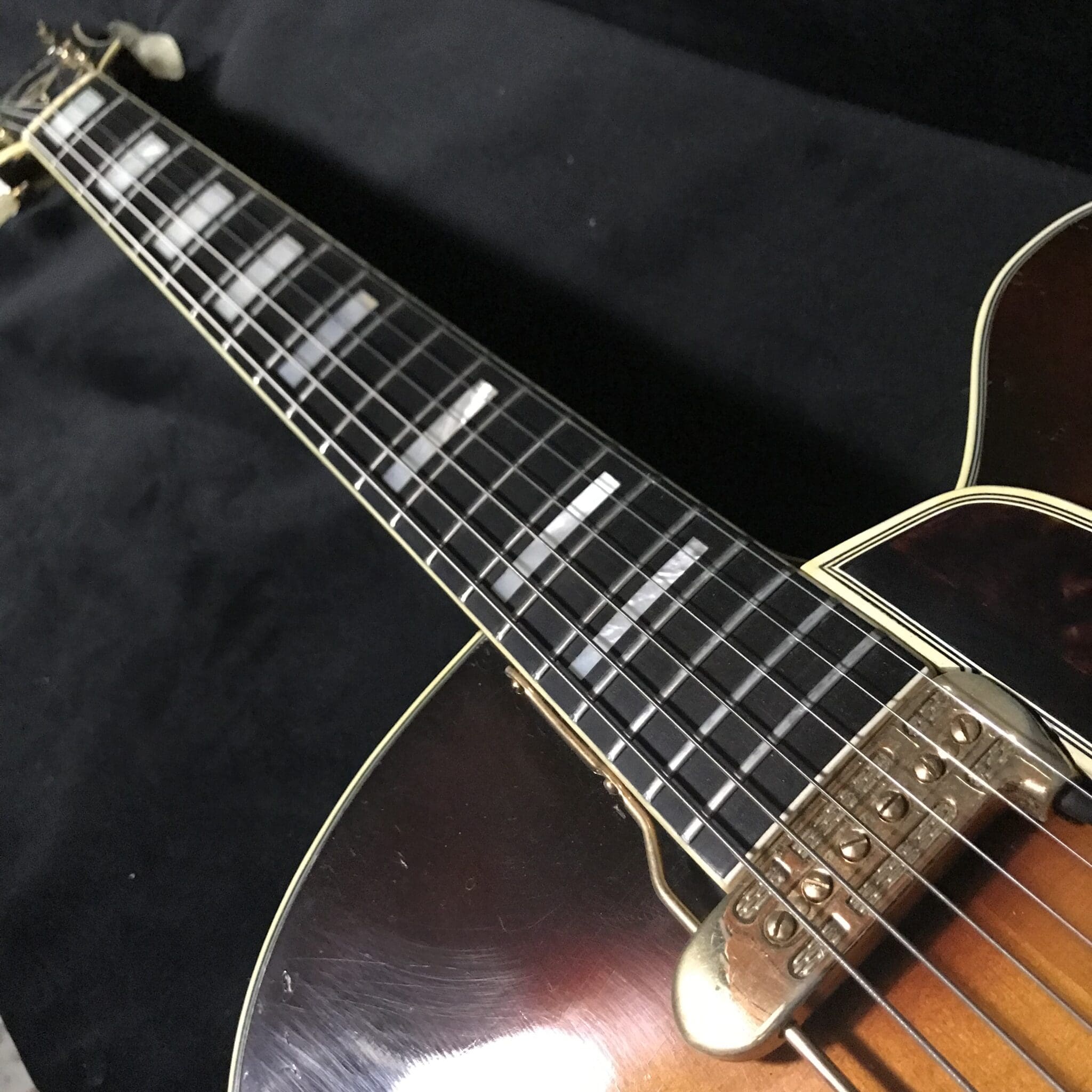 Guild A 350 Vintage Sunburst Archtop Guitar with original case #16791 ...