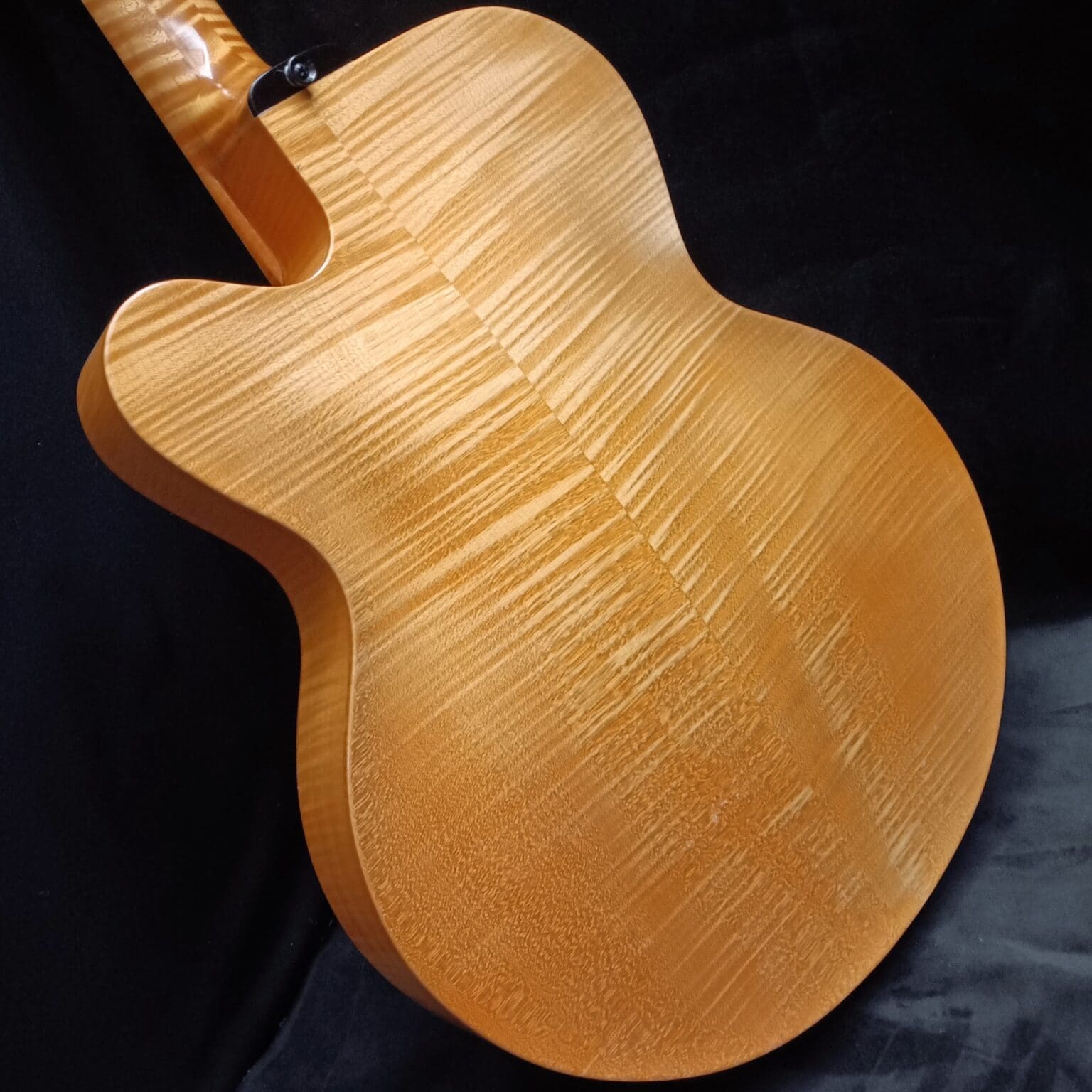 Dale Unger American Legend Carved 7 String Natural Blonde Archtop w ...