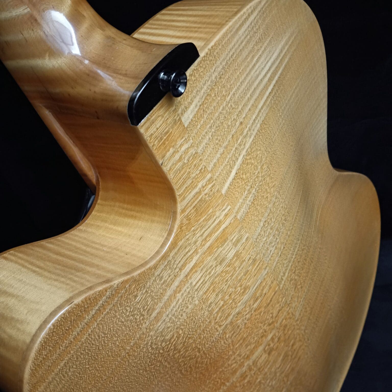 Dale Unger American Legend Carved 7 String Natural Blonde Archtop w ...